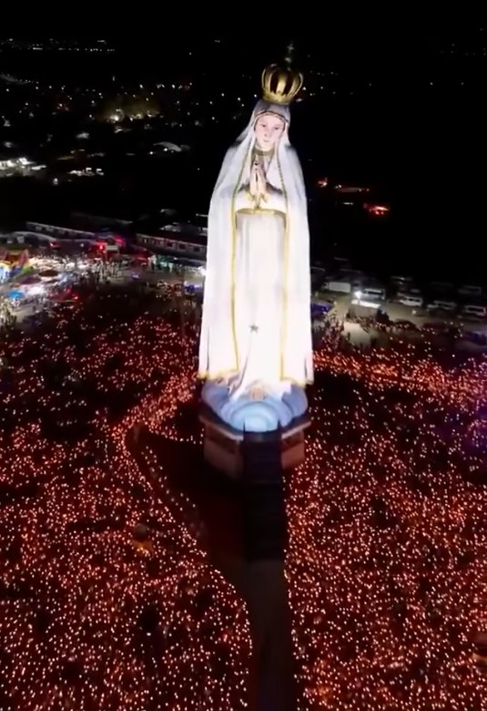 ¡Mide más que el Cristo Redentor! Inauguran imponente estatua en honor ...